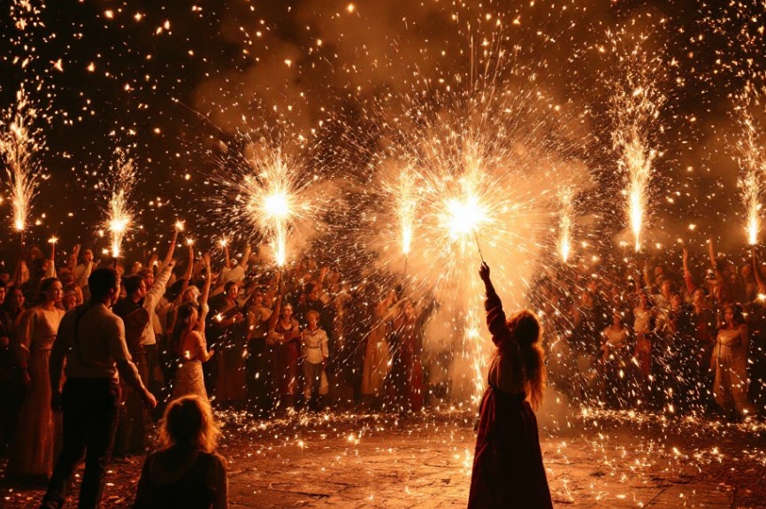 Simboluri, colinde şi obiceiuri străvechi marchează ultima zi a anului ...